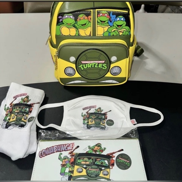 Loungefly | Bags | Loungefly Exclusive Teenage Mutant Ninja Turtle ...